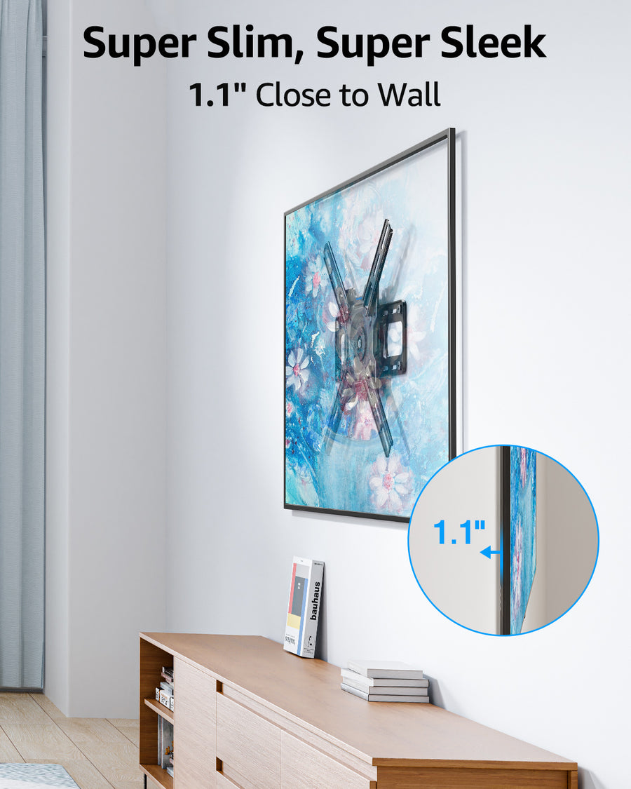 MOUNTUP Ultra-Slim & Rotating TV Wall Mount for Samsung The Frame/Neo