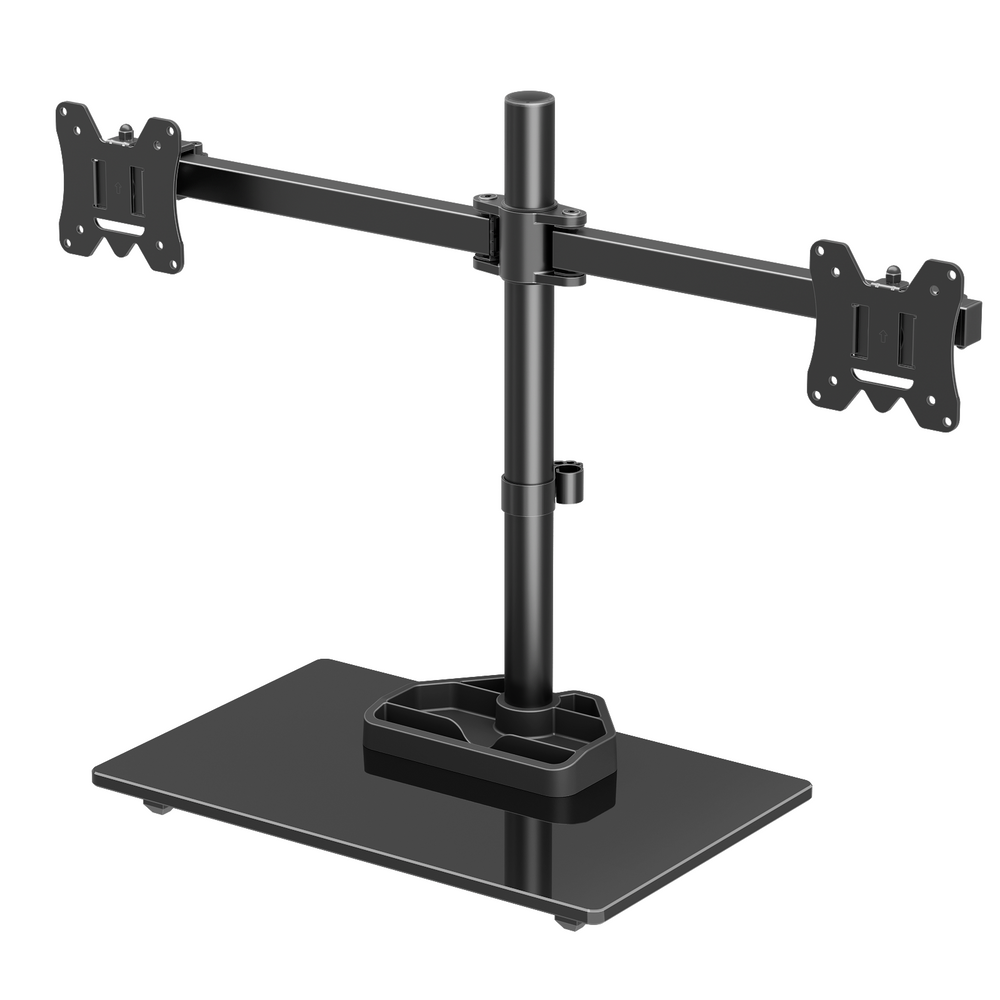 Dual Monitor Desk Stand for 13''-27’’ Monitors MU1014 – MOUNTUP