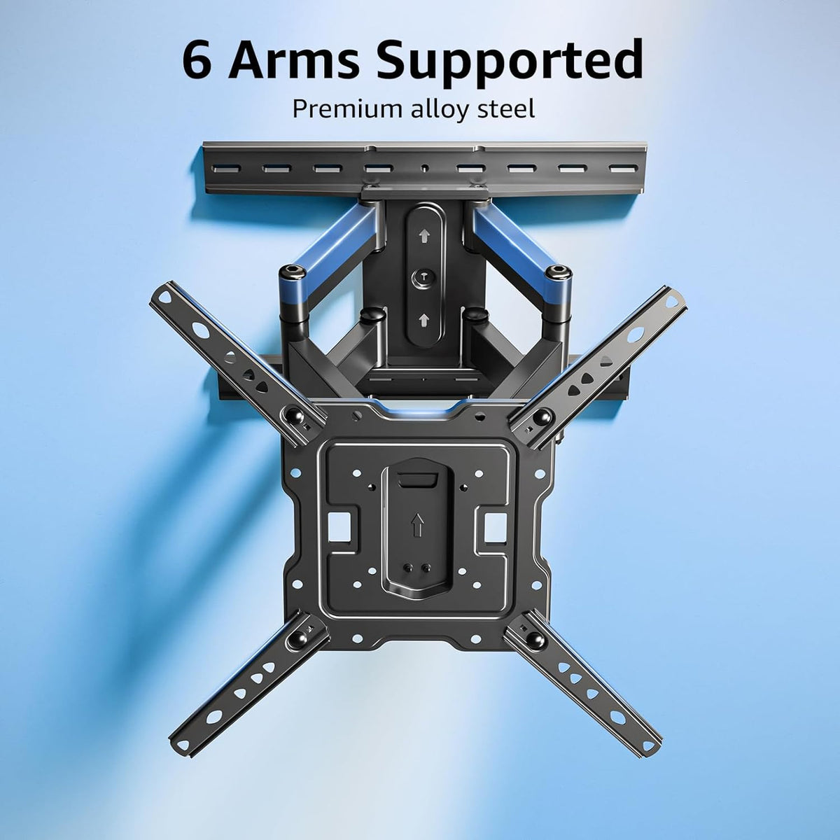 MOUNTUP Ultra Slim Full Motion TV Wall Mount for 26" -75" TVs MU0062