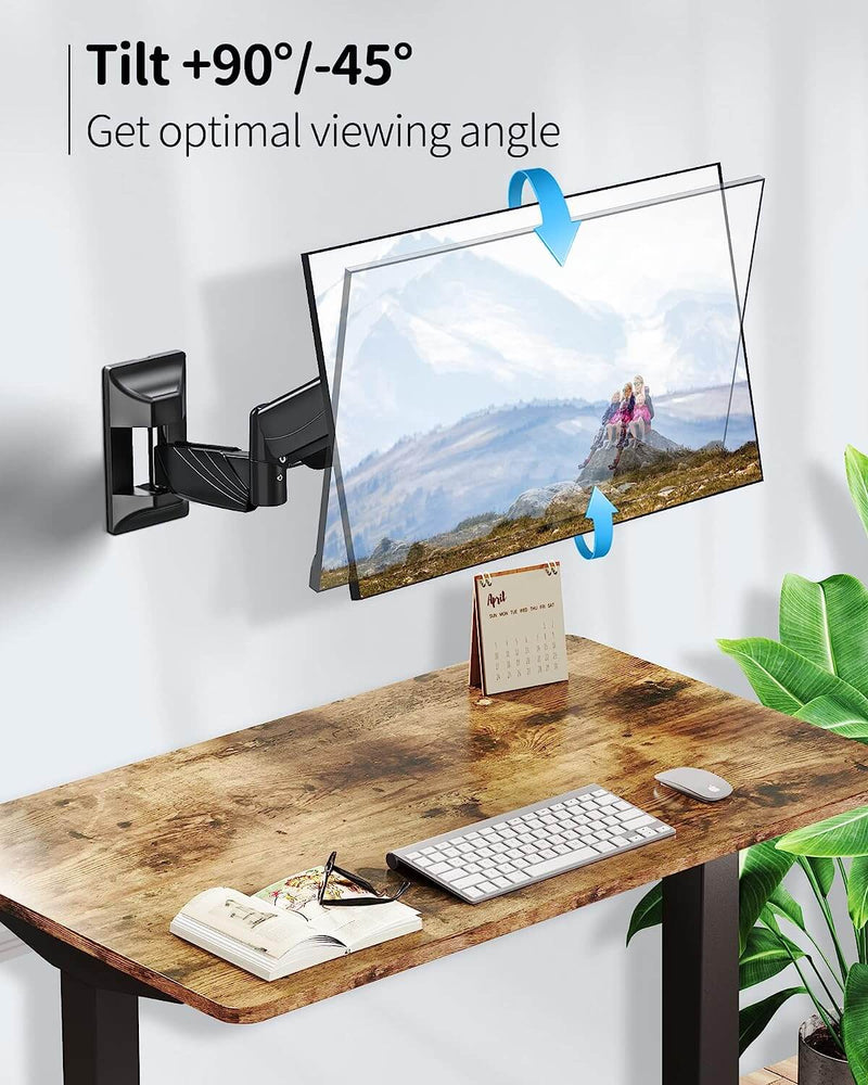 MOUNTUP Single Monitor Wall Mount For 17"-32" Monitors MU2007