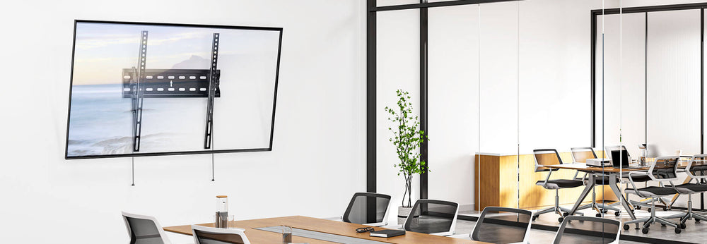 How to Mount a Monitor Without Holes and Wall Mounting Tips – MOUNTUP