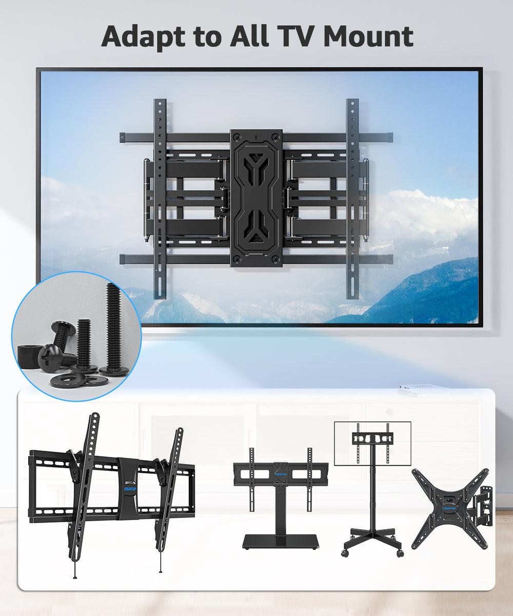 MOUNTUP Universal TV Mounting Hardware Screw Kit with Box - M4 M6 M8 S