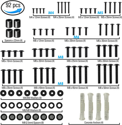 Universal TV Mounting Hardware Kit – MOUNTUP